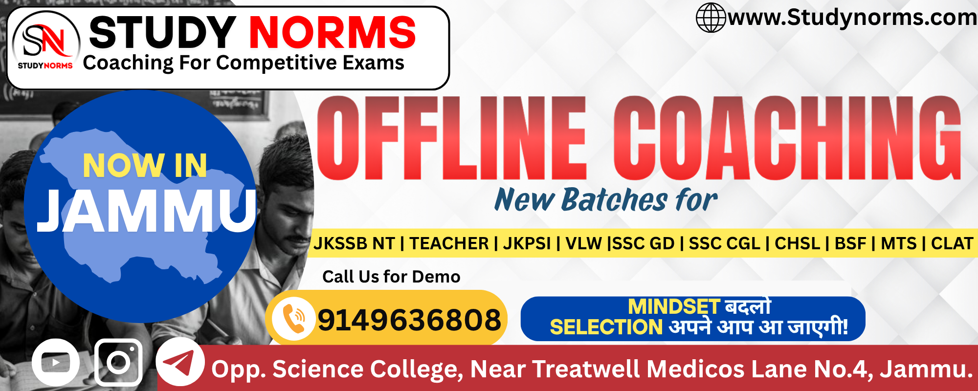 Best Coaching in Jammu for UPSC, SSC, JKSSB, CLAT, UGC NET & Banking ...